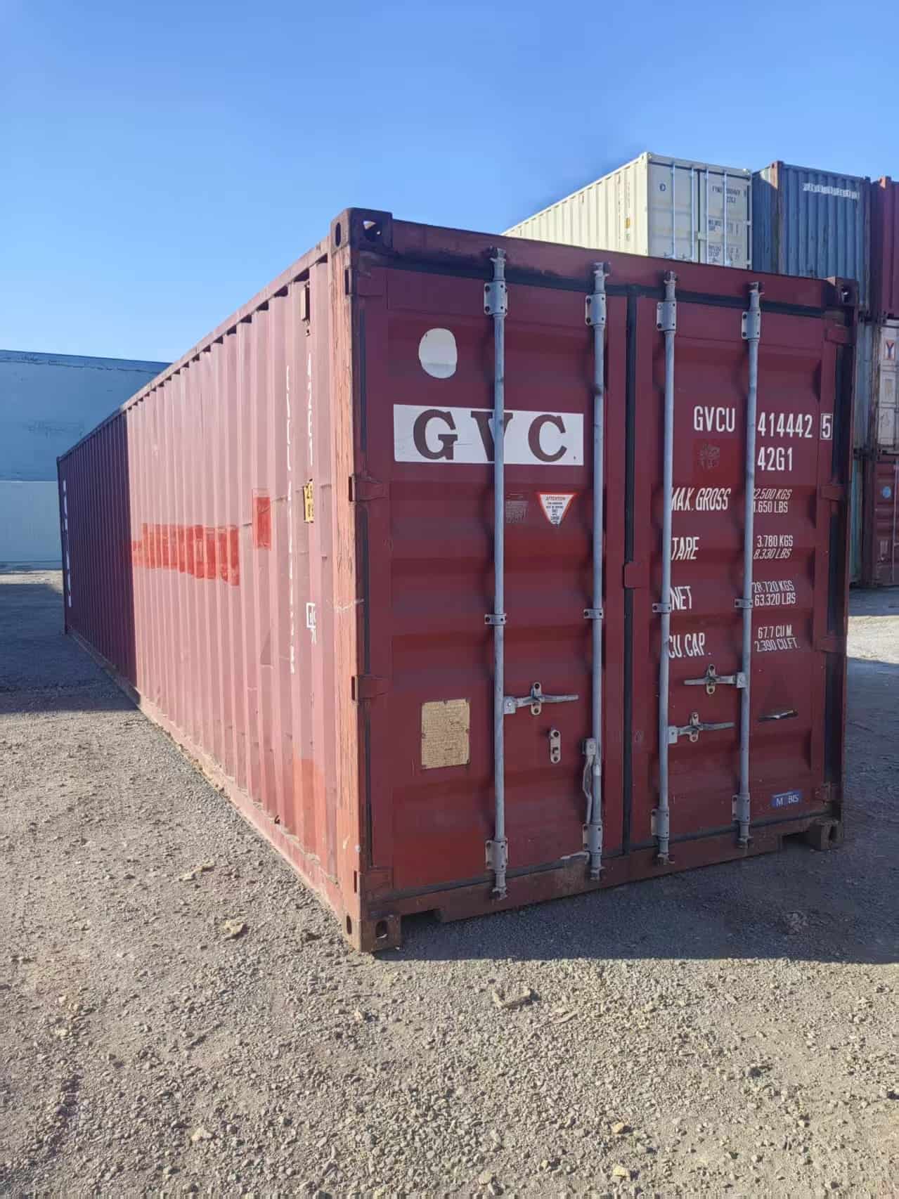 40GP Used Dry Cargo Container - Containers freight